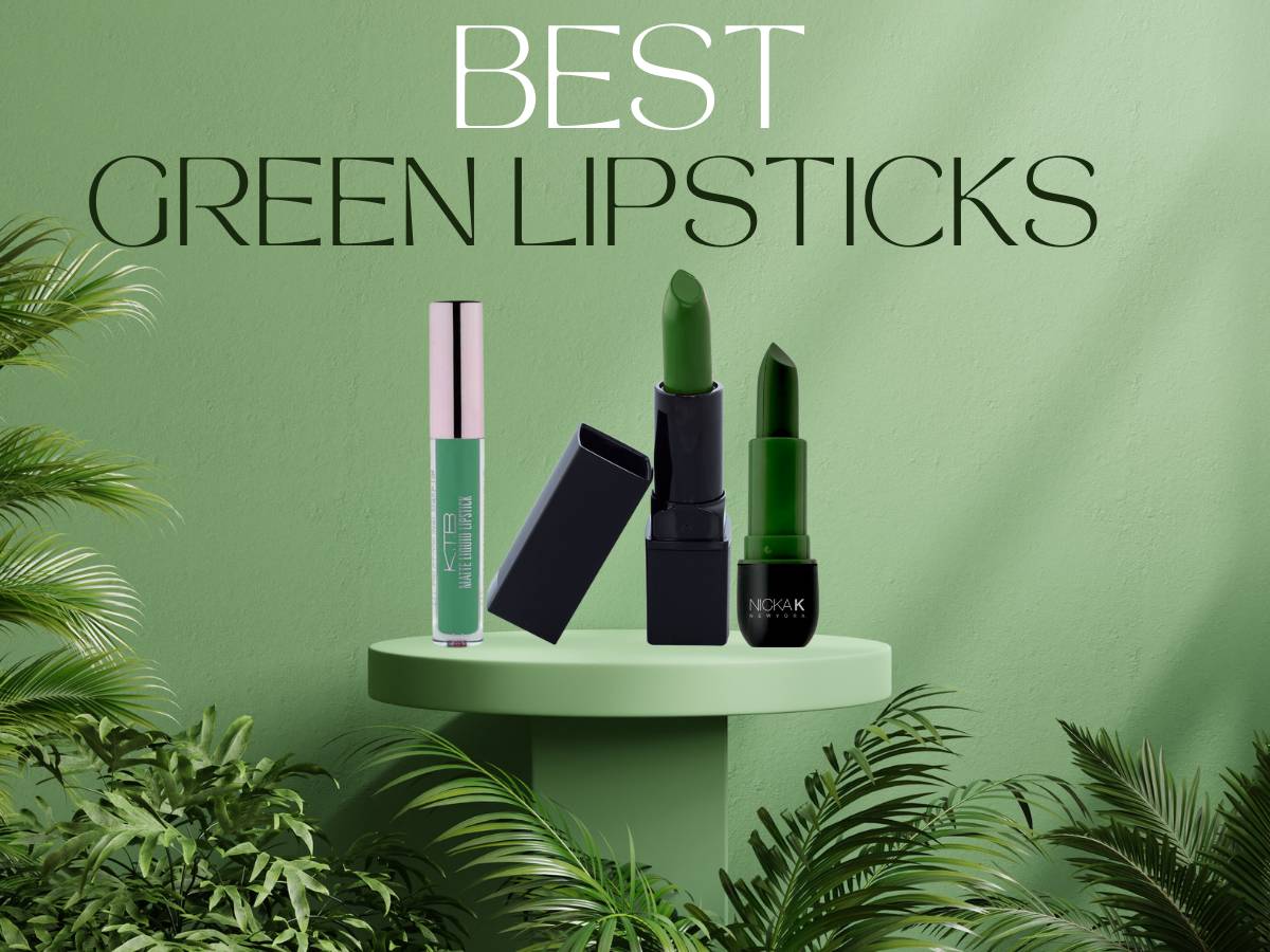 7 Best Green Lipsticks for a Bold Fashion