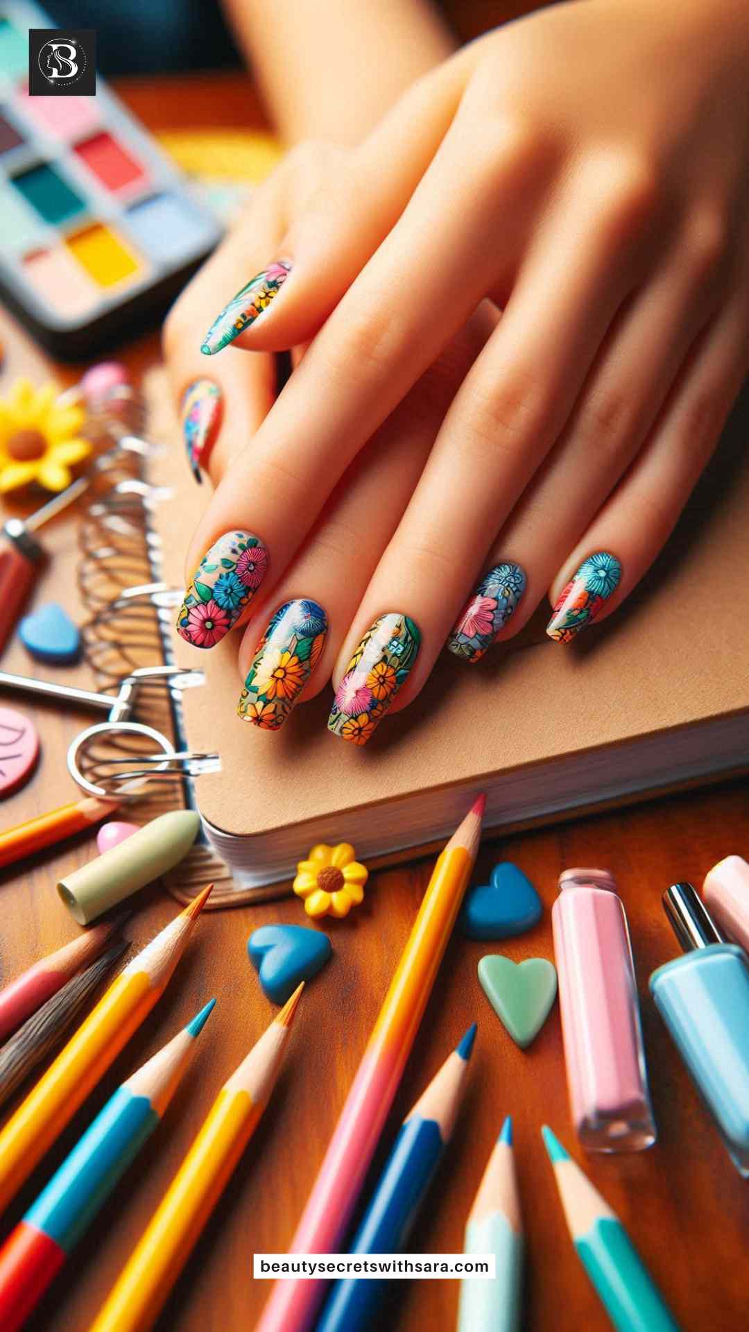 Cute And Easy Back to School Nails Designs!